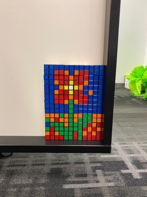 Rubiks Cube Mosaic Makerspace | Expect the Miraculous